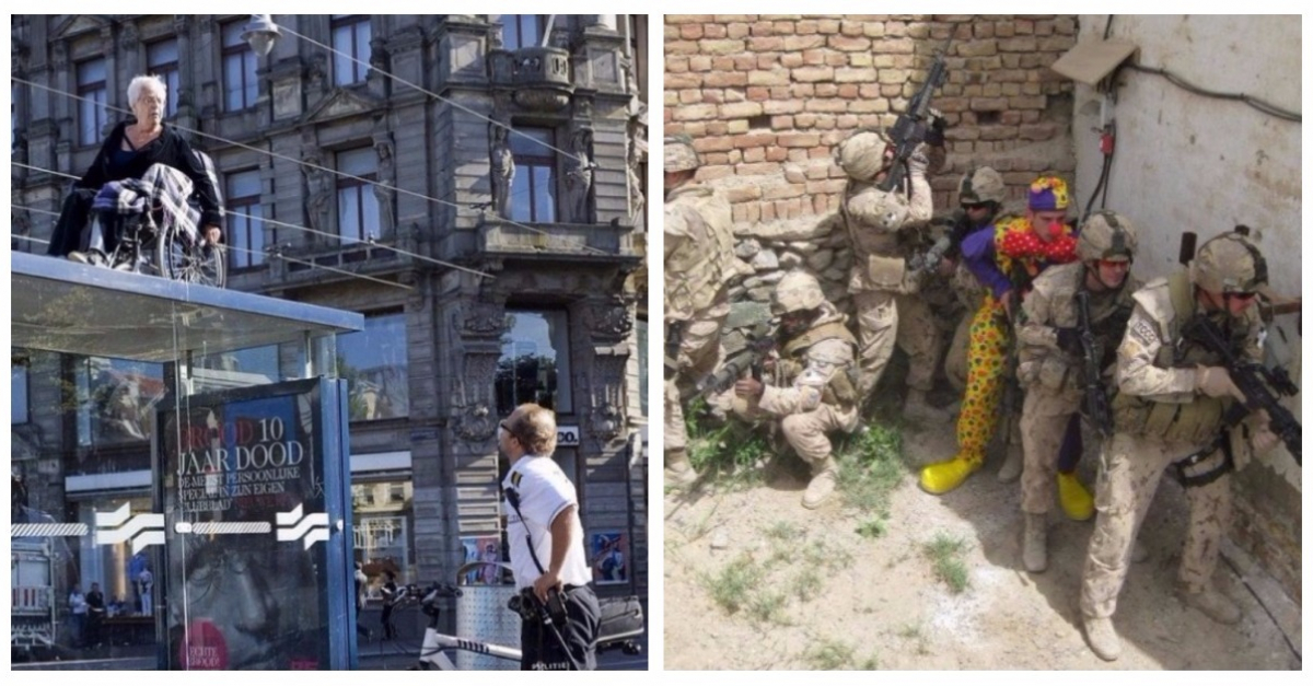 27 photos de situations qui semblent improbables