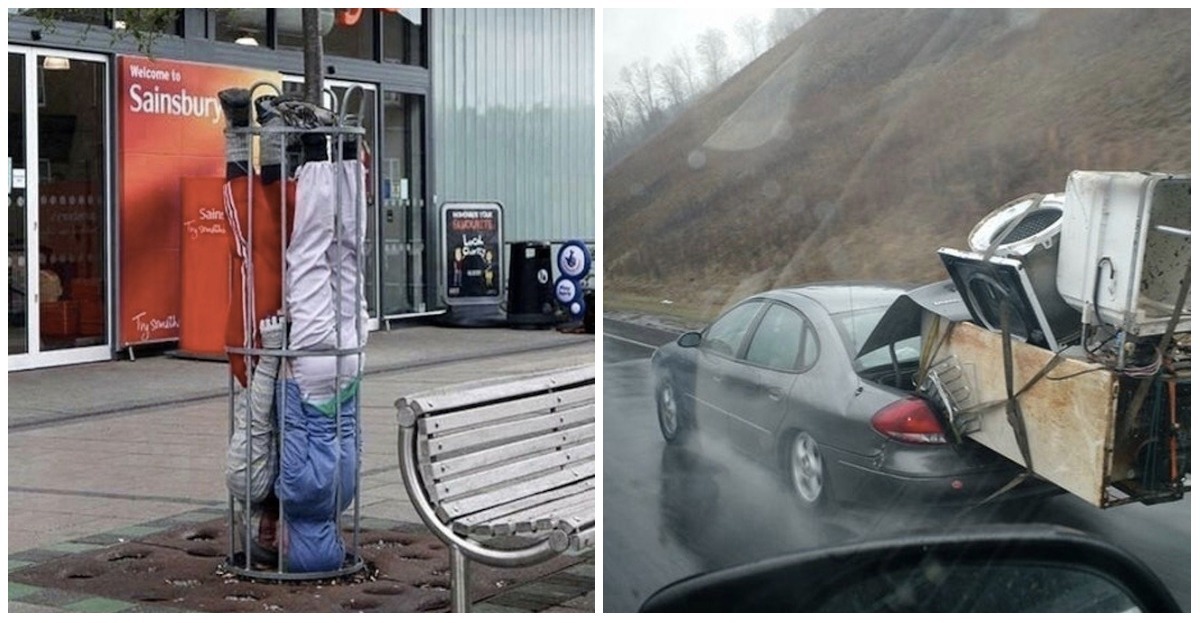 Ces 30 photos de situations absurdes ou inhabituelles