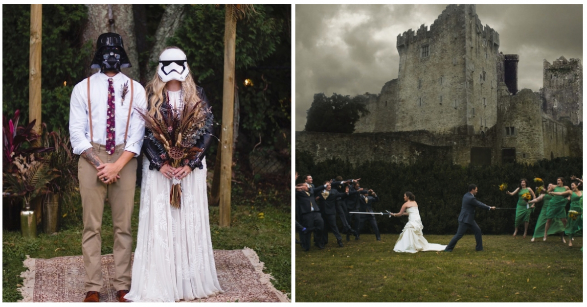 Ces 23 photos originales de mariage pas comme les autres