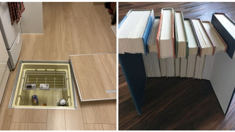 Ces 16 photos des meilleures cachettes dans la maison