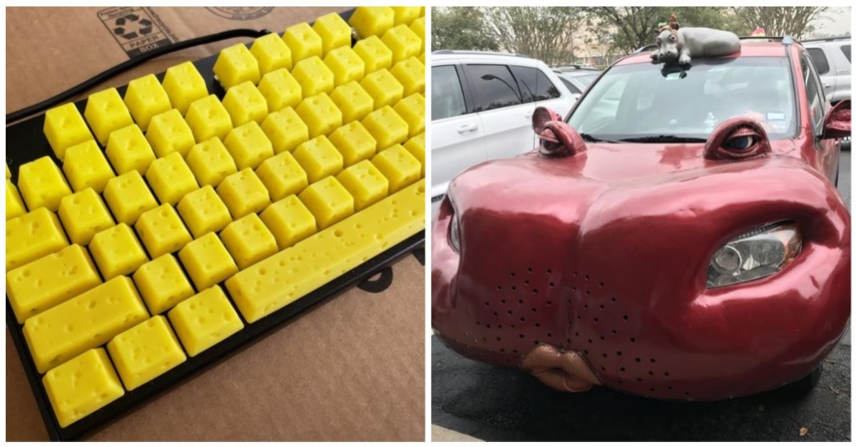 Ces 16 objets repensés pour en faire des bizarreries