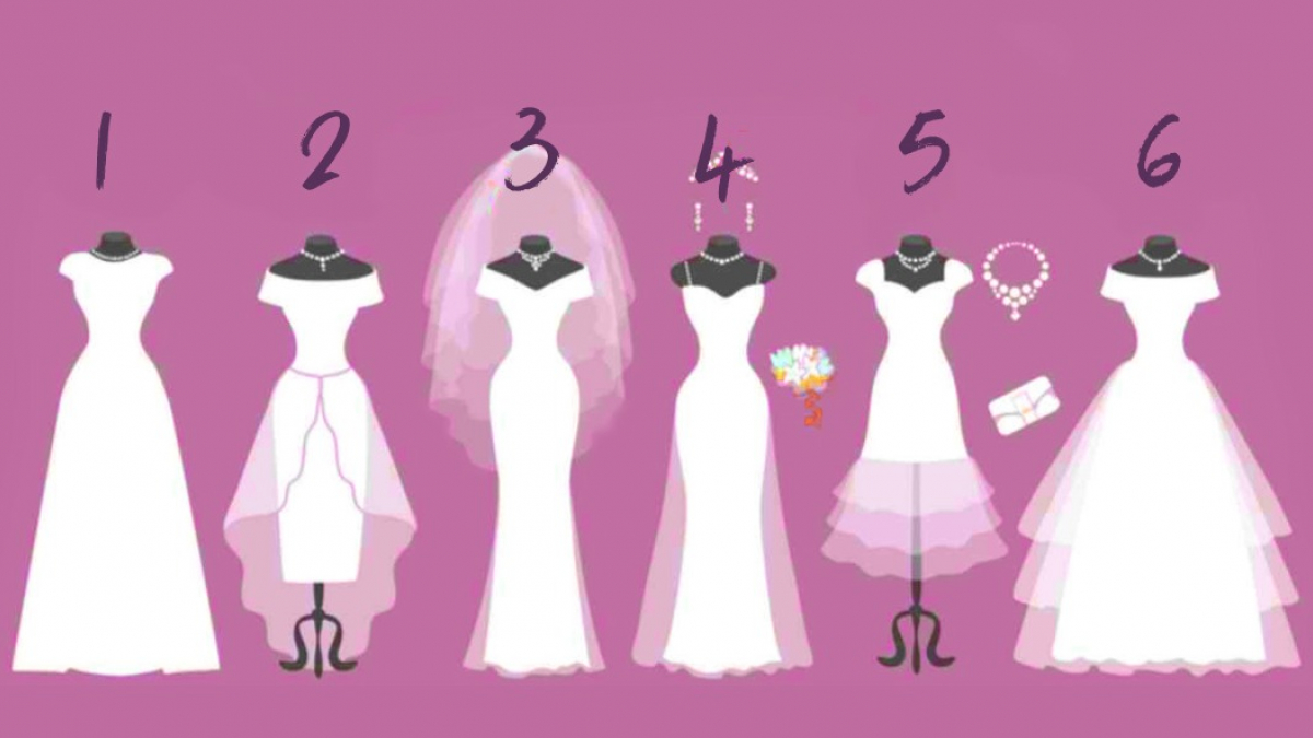 Test de personnalité : choisissez une robe de mariée et découvrez le ... Test de personnalité : choisissez une robe de mariée et découvrez le ...
