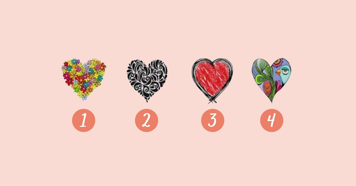 Test de personnalité : le cœur que vous préférez vous permettra de ...