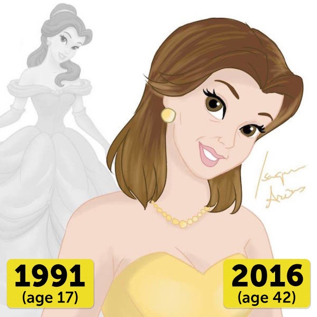 A quoi ressembleraient les princesses de Disney en 2017 A quoi ressembleraient les princesses de Disney en 2017